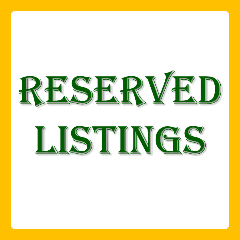 Reserved Listings