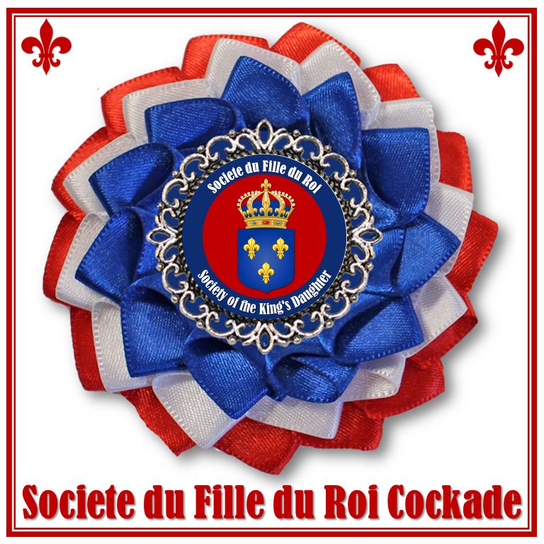 King's Daughter Descendant Cockade