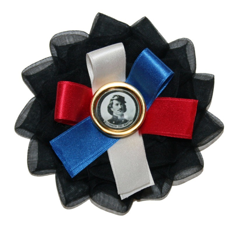 Silk Ellsworth Mourning Cockade
