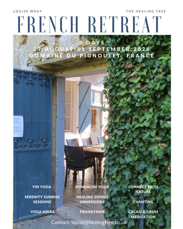 French Retreat, 27 Aug - 1 Sep 2026, DEPOSIT ONLY