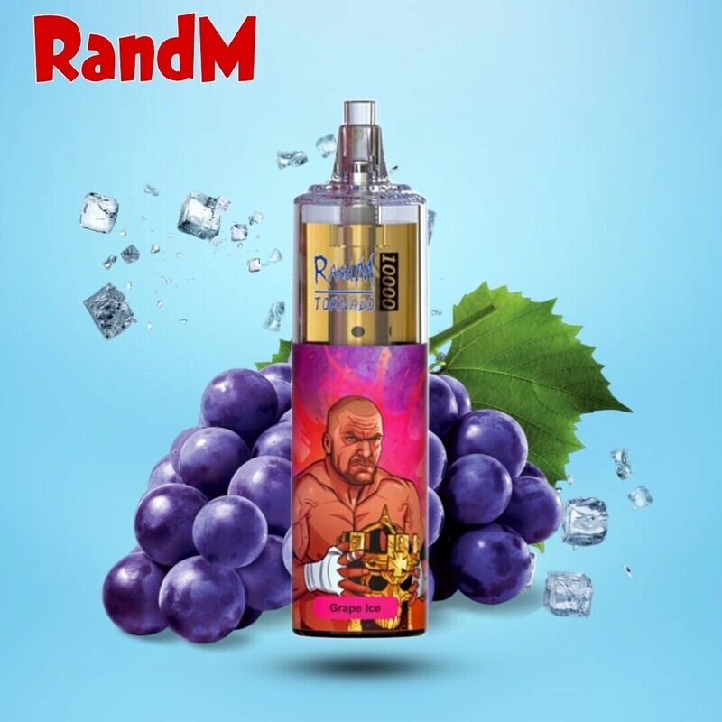 RandM Tornado 10000 Grape Ice | Sydney Vapes Hub