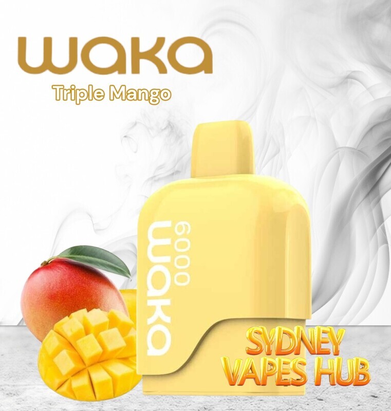 Waka Pod 6000 - Triple Mango