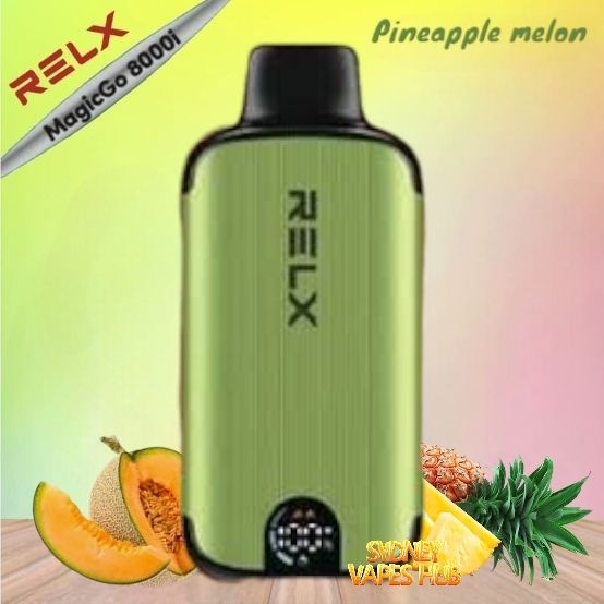 Relx Magic Go 8000 Pineapple Melon