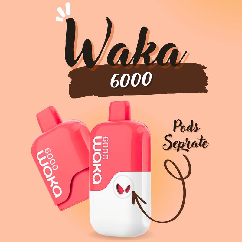 Waka So match 6000 puffs flavours - Sydney vapes hub