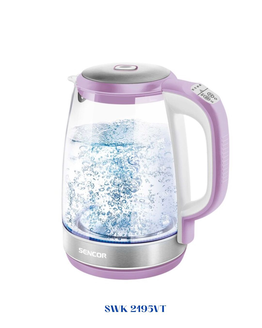 SENCOR VARIABLE TEMPERATURE ELECTRIC KETTLE 2200W- 2L