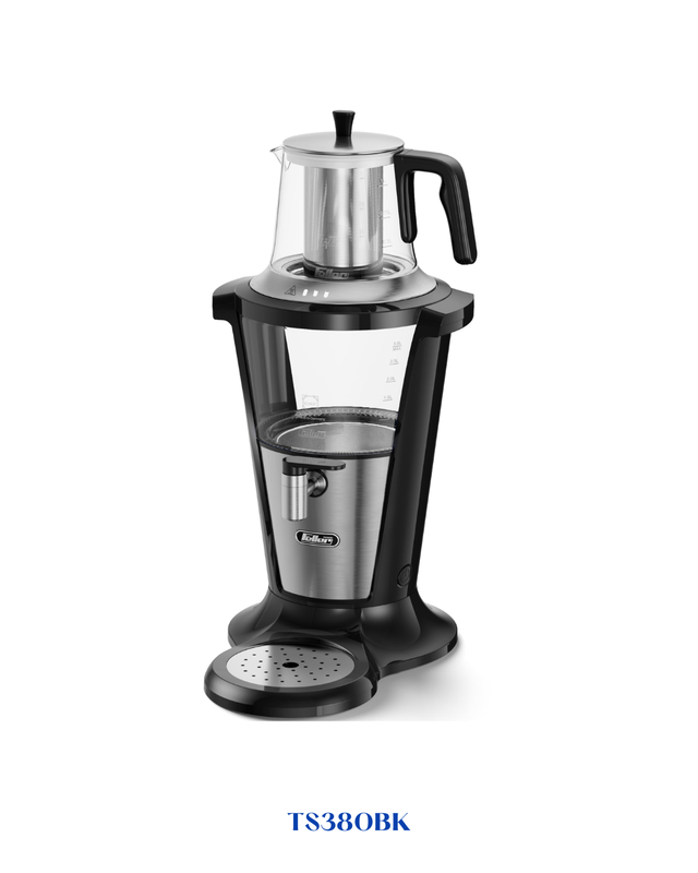 FELLER GERMANY ELECTRIC GLASS TEA MAKER 1500W-3L-1L