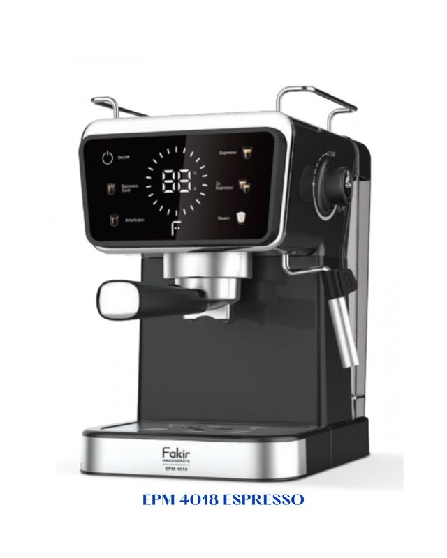 جهاز Fakir EPM 4018 – أداء 20 بار وفنجان قهوة كما في المقهى