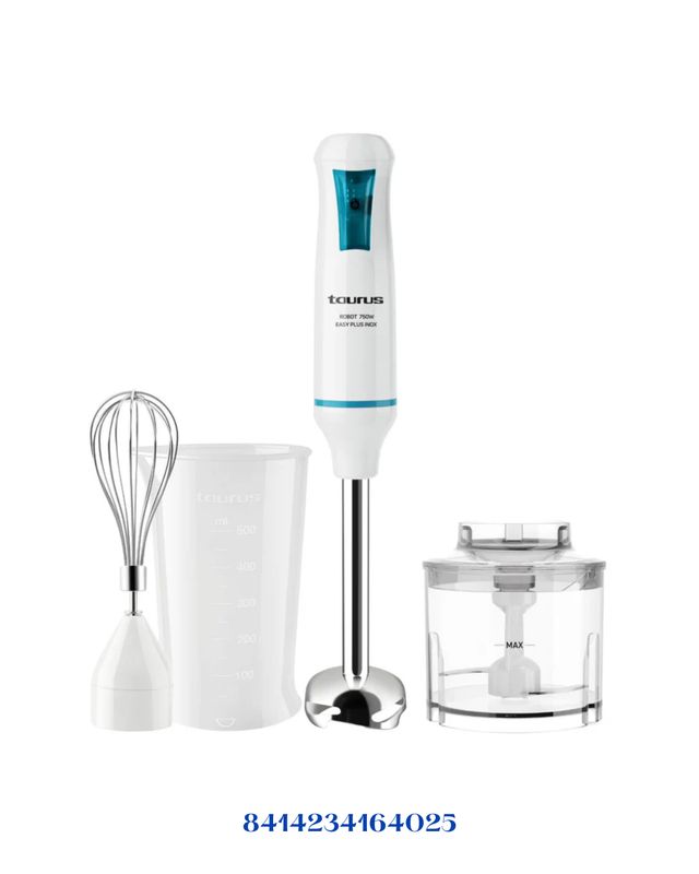 TAURUS ROBOT 750 EASY PLUS INOX HAND BLENDER -750W