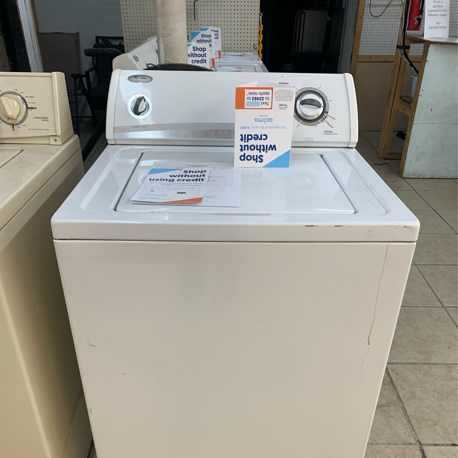 Whirlpool Washer