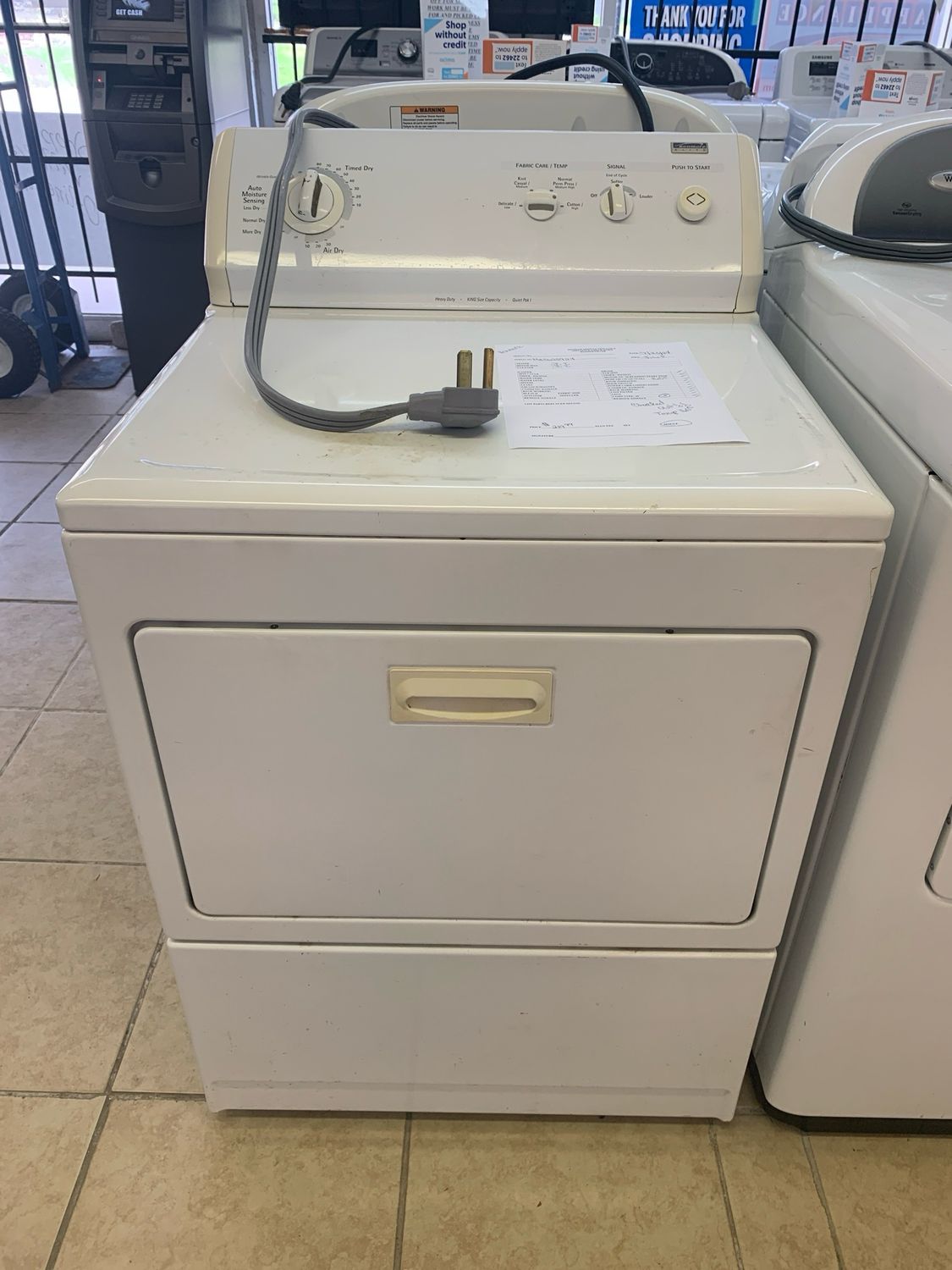 Kenmore Dryer
