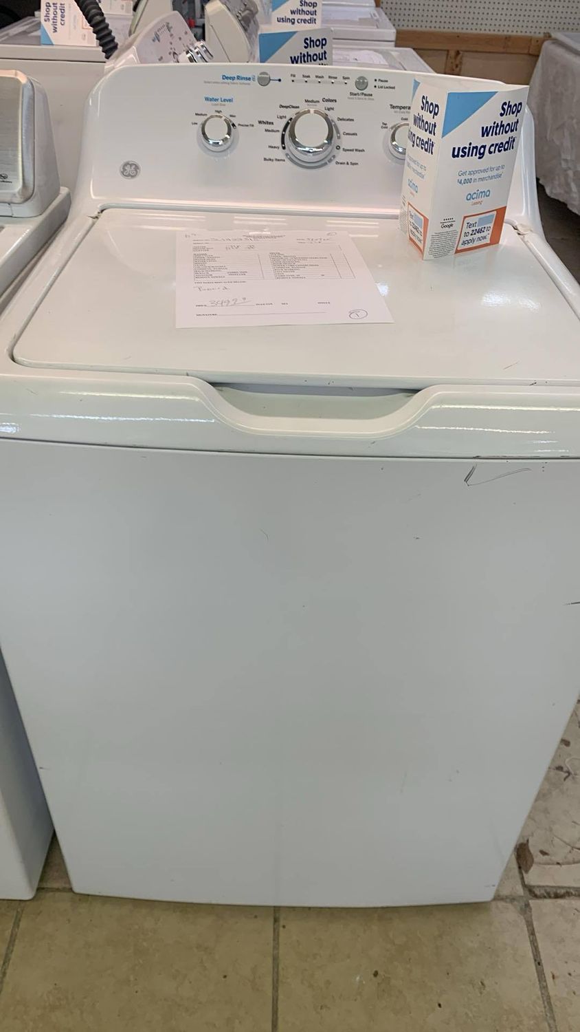 GE WASHER
