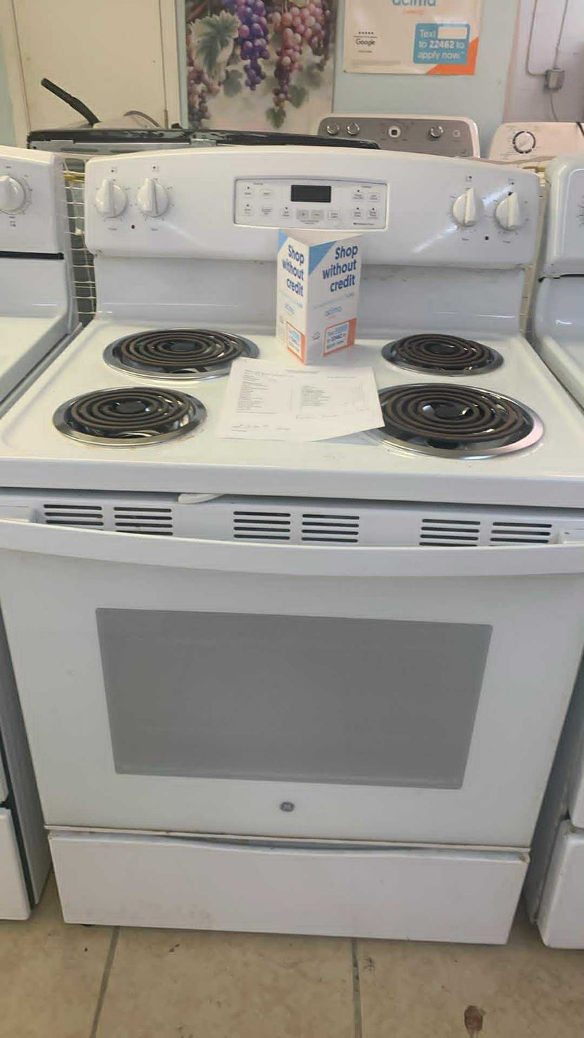 GE ELECTRIC STOVE