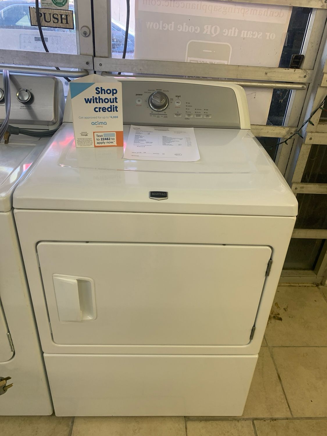 Maytag Dryer