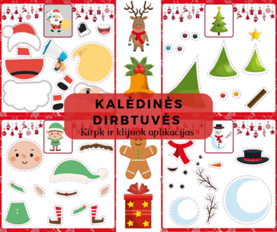 Laiškas Kalėdų Seneliui (šablonas)