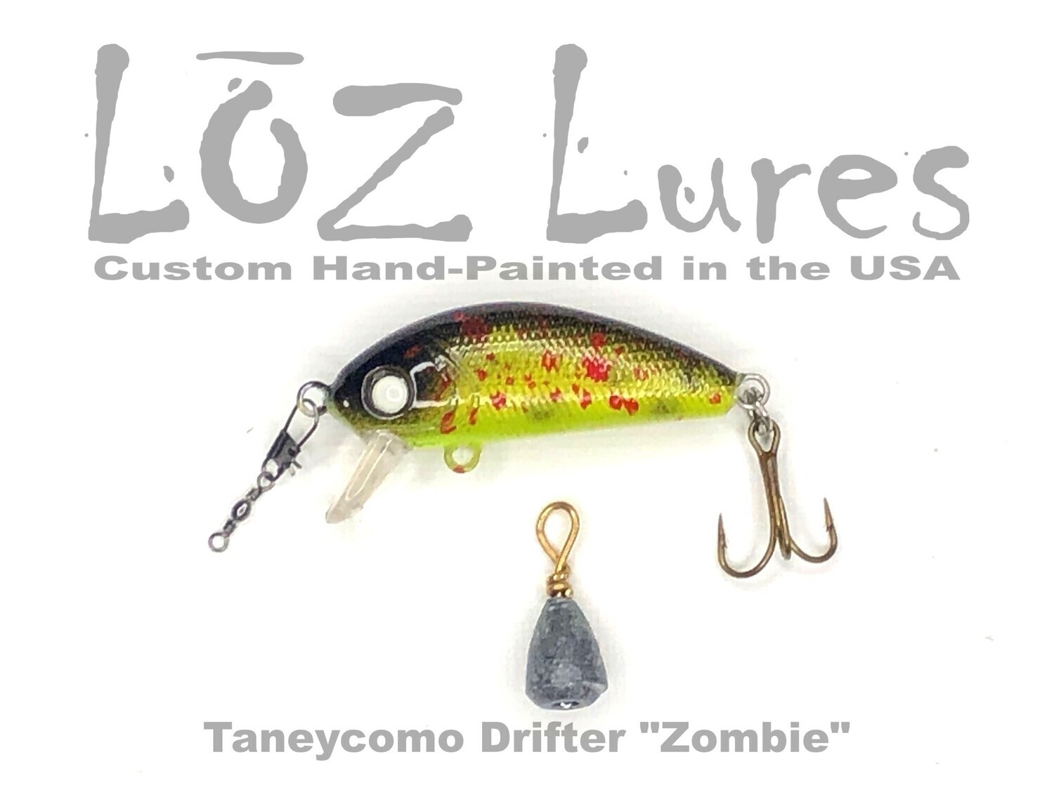 Taneycomo Drifter Hand-Painted Lures