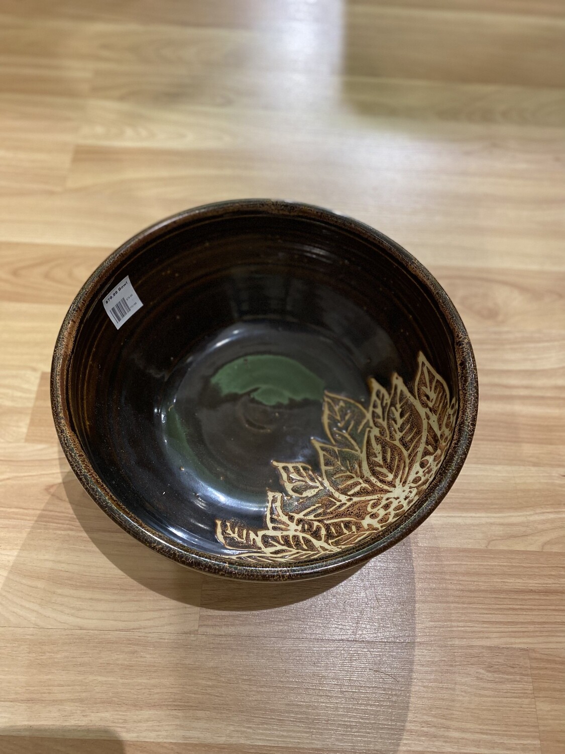 Large Flo Grey Pottery Bowl