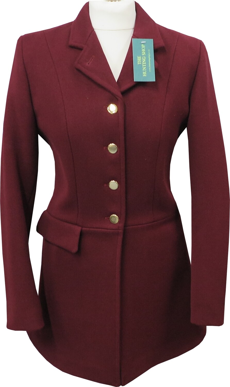 Ladies Burgundy Hunt Coats