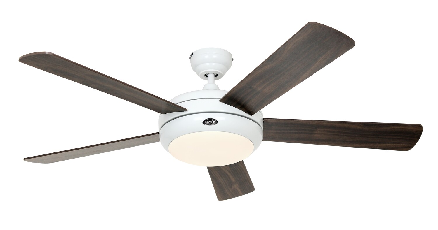Titanium 132 WE-NB/KI ceiling fan by CASAFAN Ø132 light integrated and ...