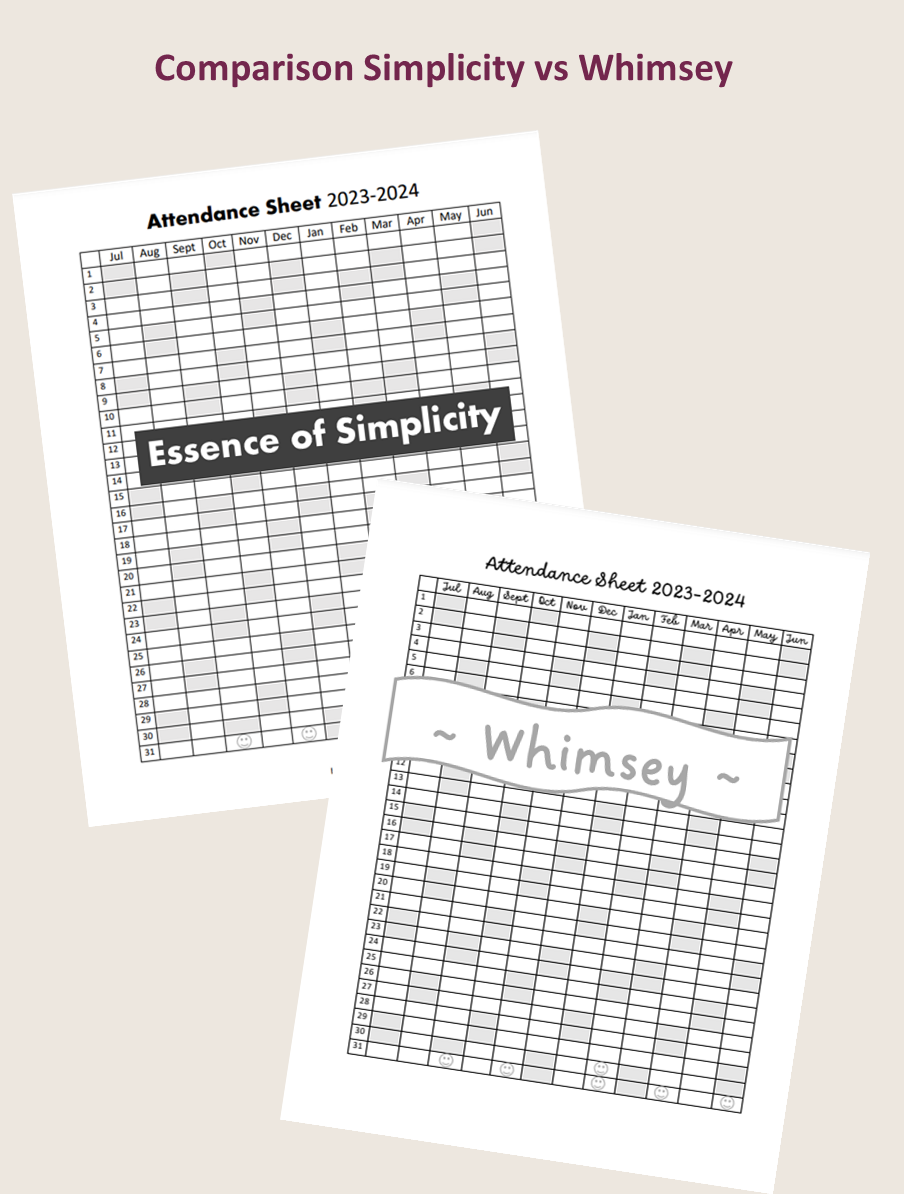 Homeschool Attendance Sheet 23 24 FREE 0
