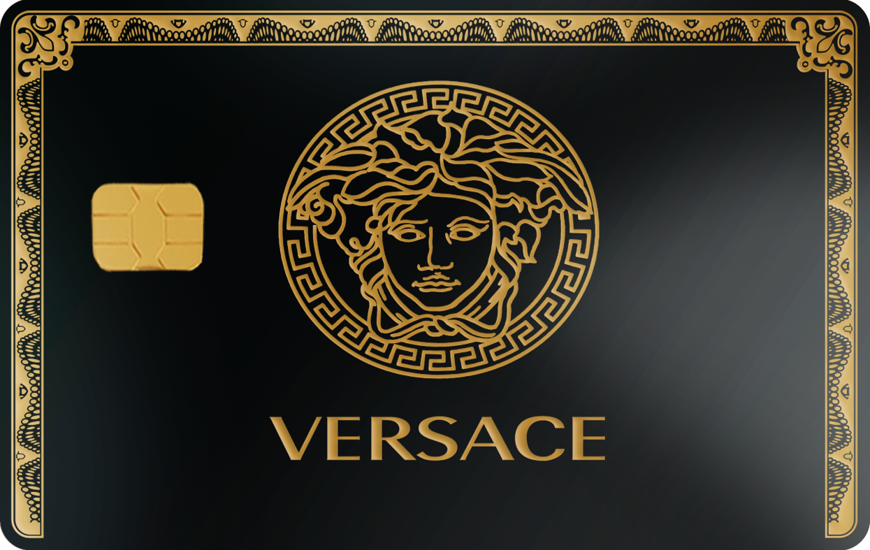 VERSACE AMX : SWIPE DÈ LUXE METAL CARDS