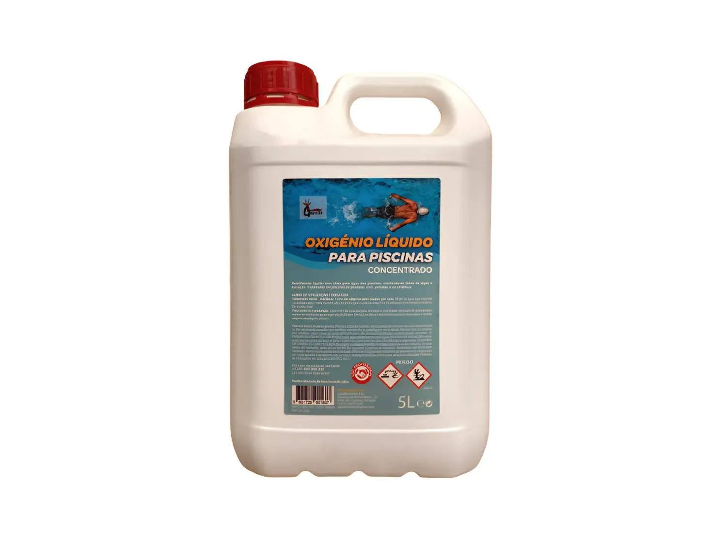 Oxigénio Ativo Líquido Concentrado para Piscinas - 5L