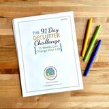 91 Day Declutter Challenge: Printable Guide - Store - creatingmaryshome.com
