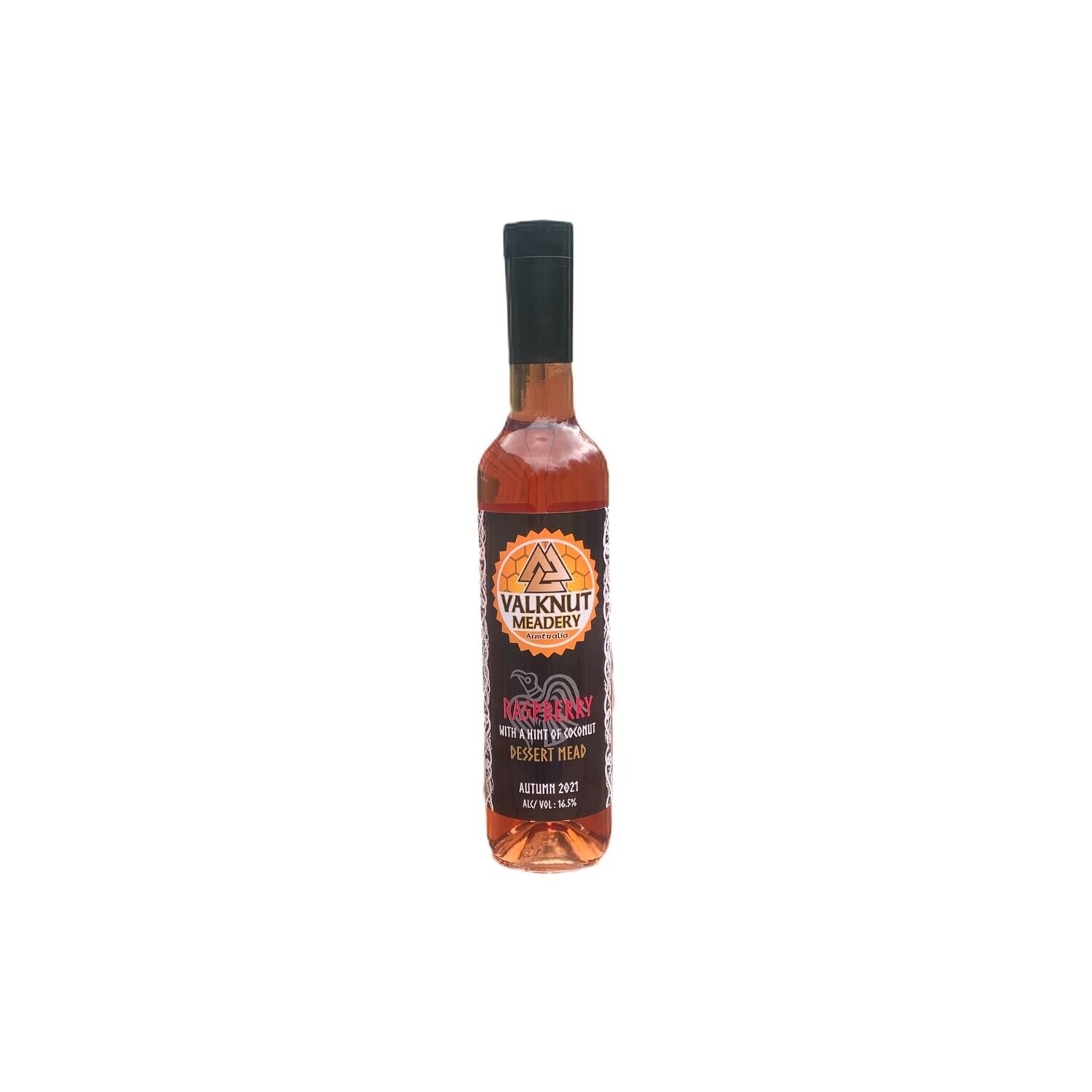 Raspberry Coconut Mead 500mL -Valknut Meadery Australia