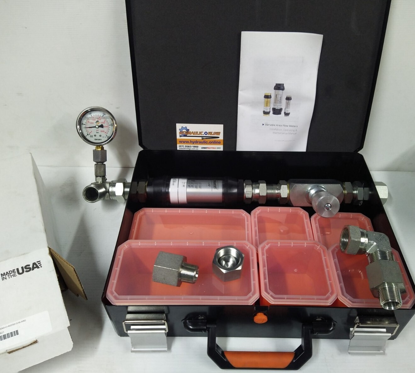 Hydraulic Flow Meter Kit