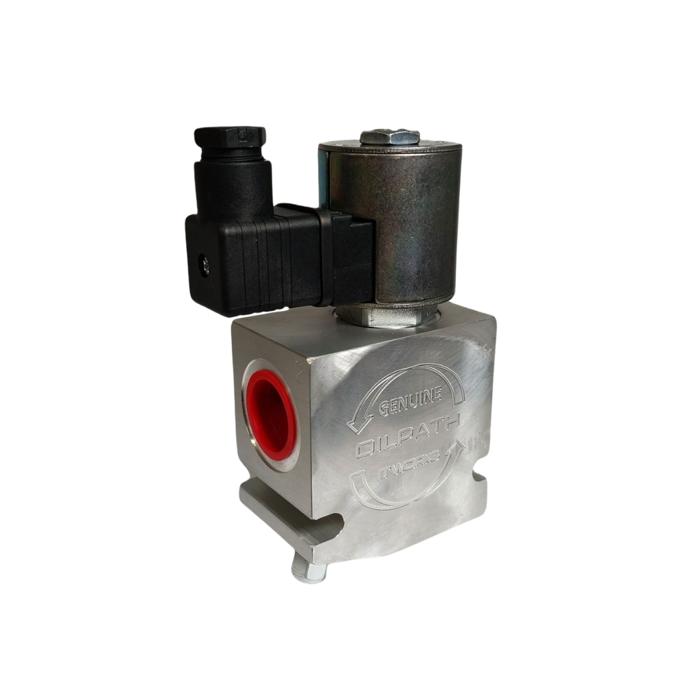 Tipper Hoist Blocking Valve Electrically Actuated 12-24 V DC