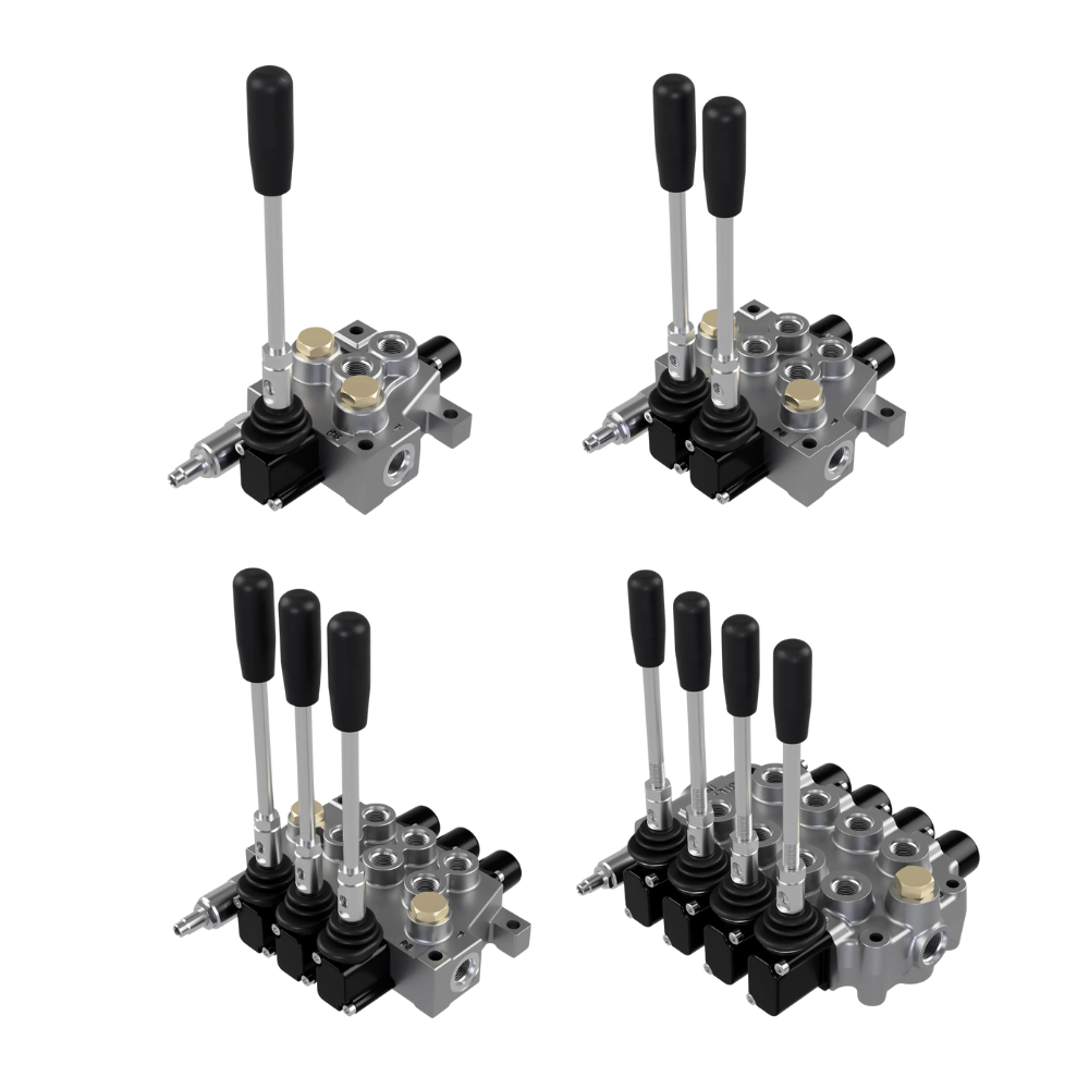 Oilpath Hydraulic Flow Control Valve 1-4 spools 75L/M 315bar ...