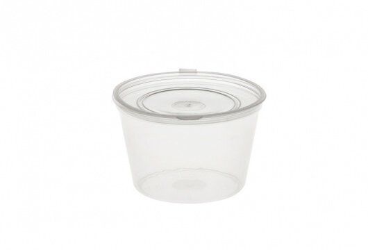 100ML HINGED LID TUB