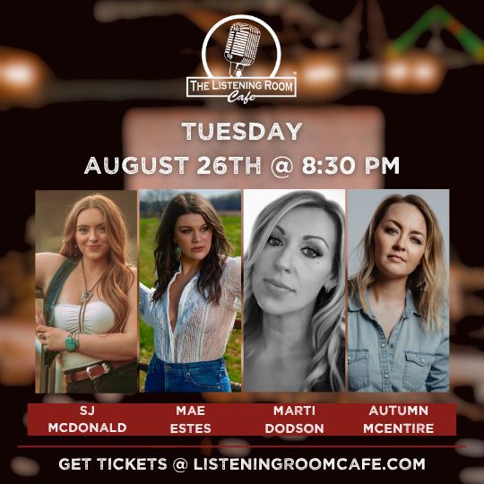 Nashville Live Music Schedule - Listening Room Cafe