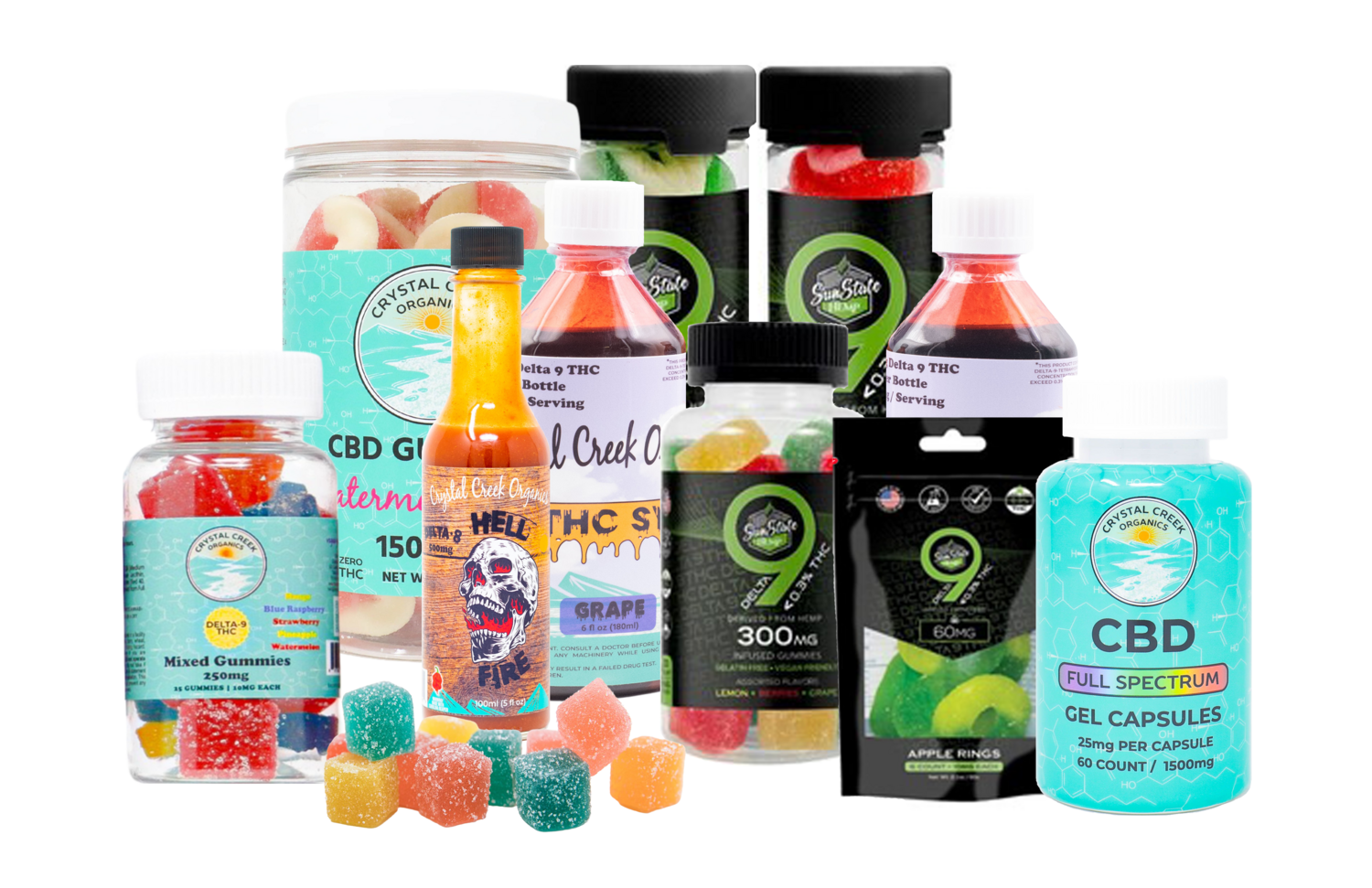 Gummies, Edibles & Gel Capsules – Florida Hemp Distribution – Your all ...