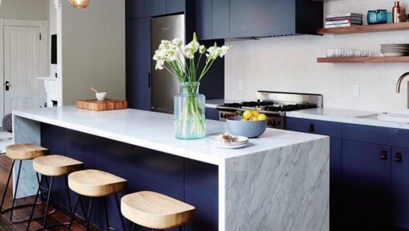 Fitted Kitchen | Matte Satin Blue, ST5013/19