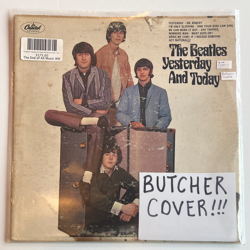 The Beatles "Yesterday And Today" USED (Butcher Cover - 2nd State)