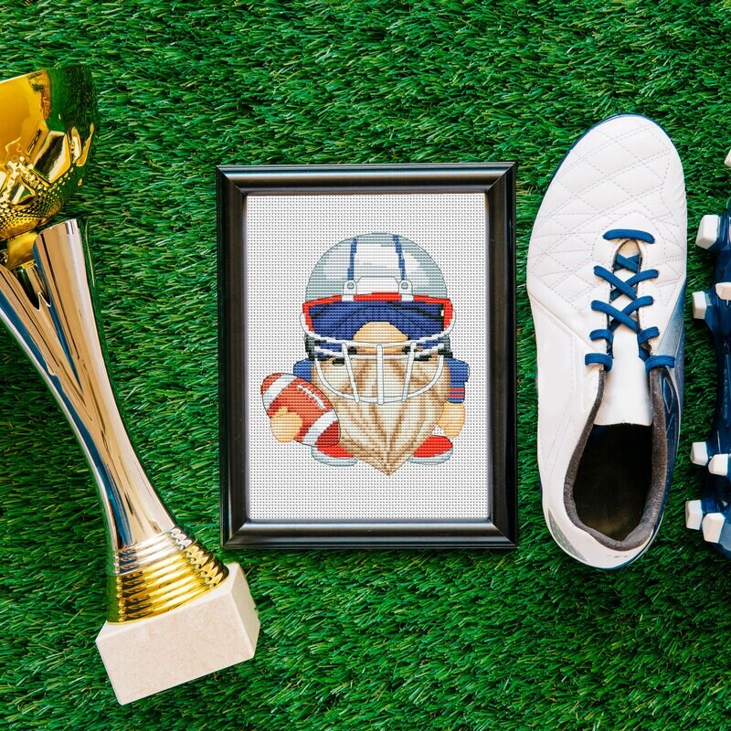 Cross stitch pattern Soccer
