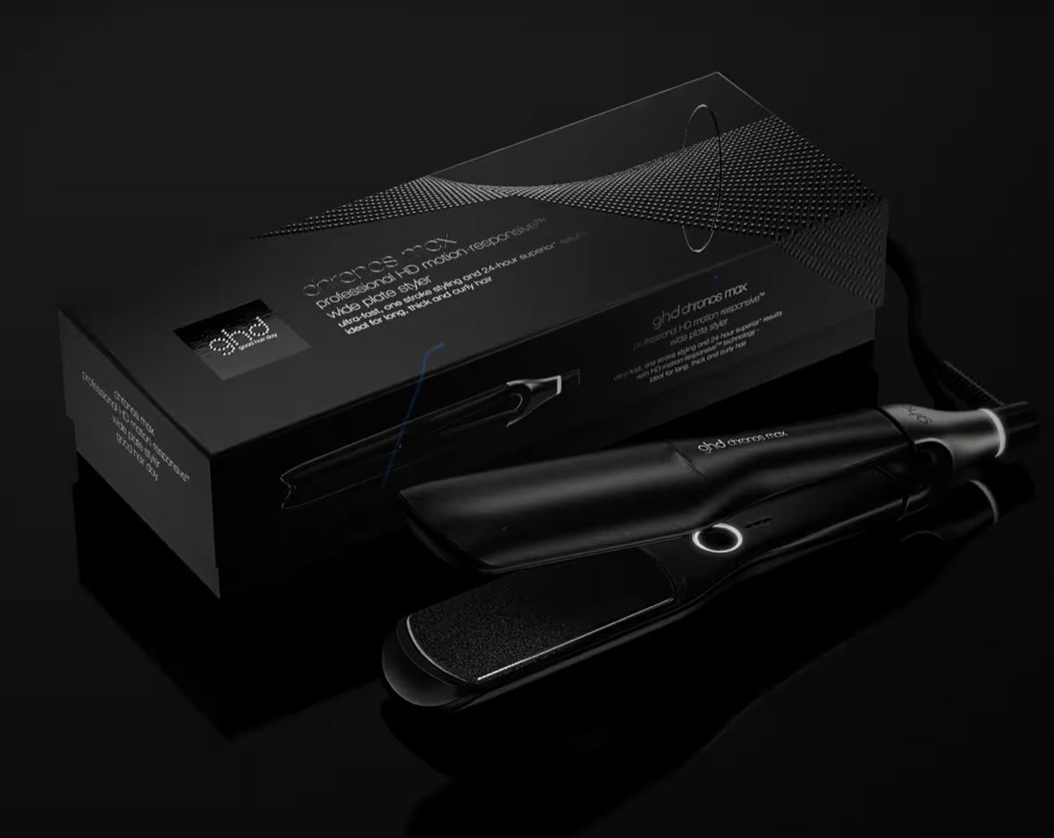 PIASTRA GHD CHRONOS VERDE LIME CON POCHETTE PIU'Q6 ELGON HAIR REPAIR SYSTEM