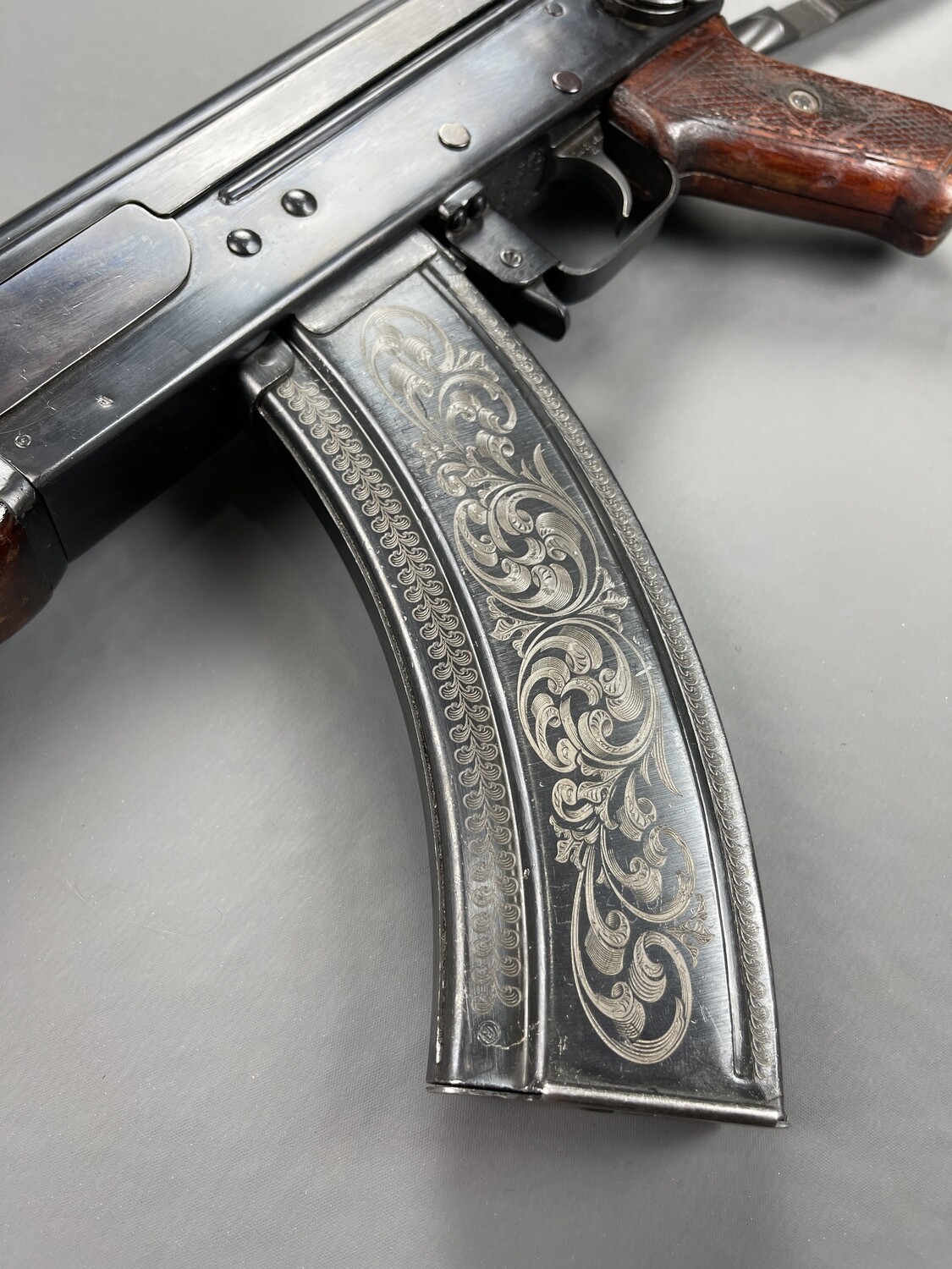 NOS Engraved Russian Slabside Magazine