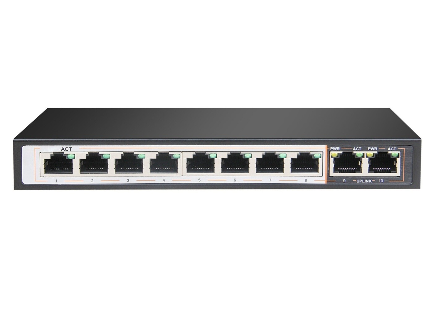 8 Port POE Ethernet Switch compatible with Starlink - Starlink Roof ...