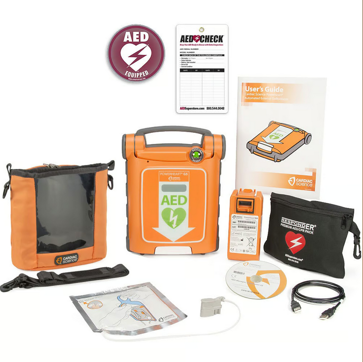 Cardiac Science Powerheart G5 AED - Store - A&T Health and Safety ...