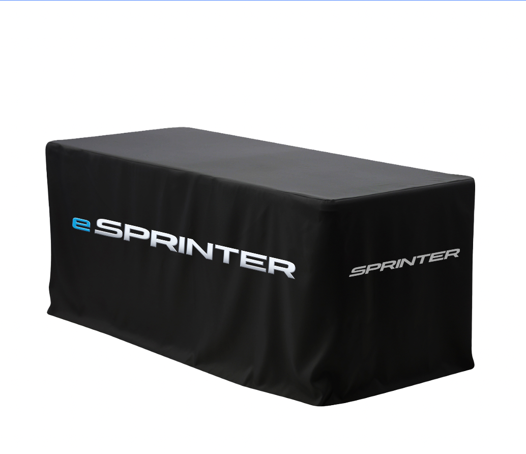MB Sprinter + eSprinter 6/8ft Non-Fitted Table Cloth (1)