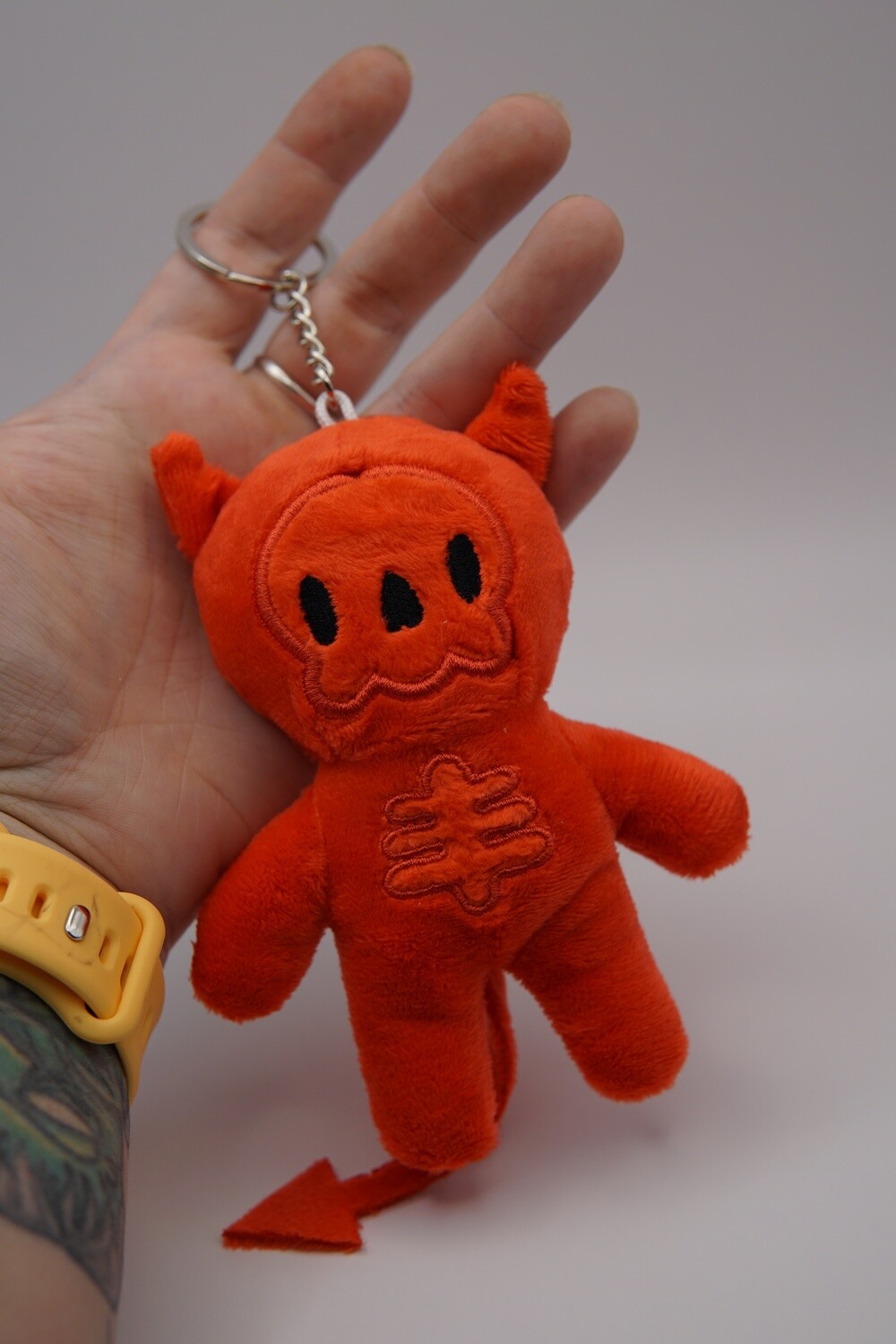 Factory Skully Keychain- Devil