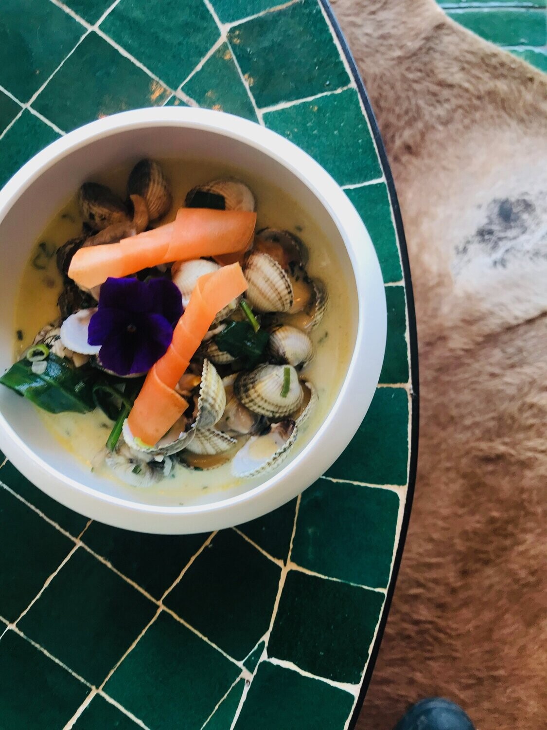 Zeeuwse schelpjes met chili, limoen & Gember En Citroengras