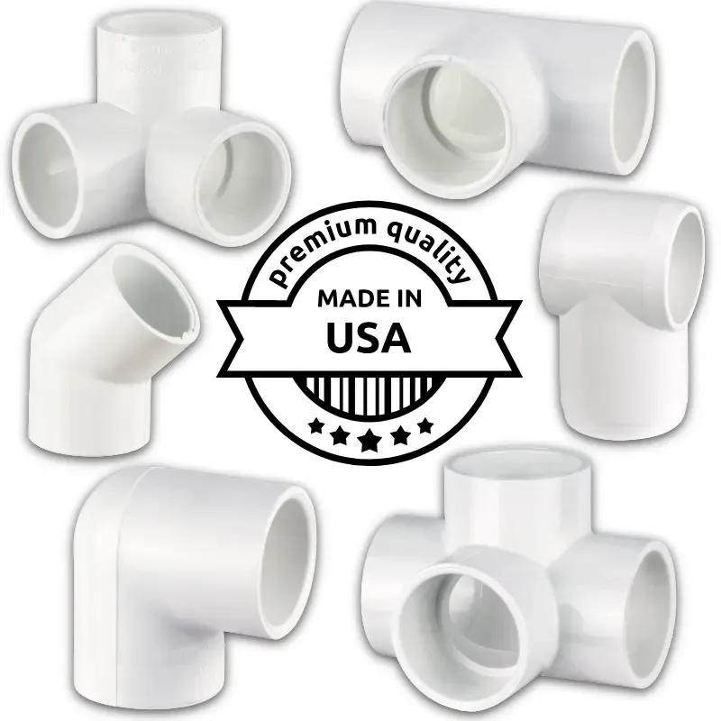 Utility Grade Fittings - Plumbing grade PVC