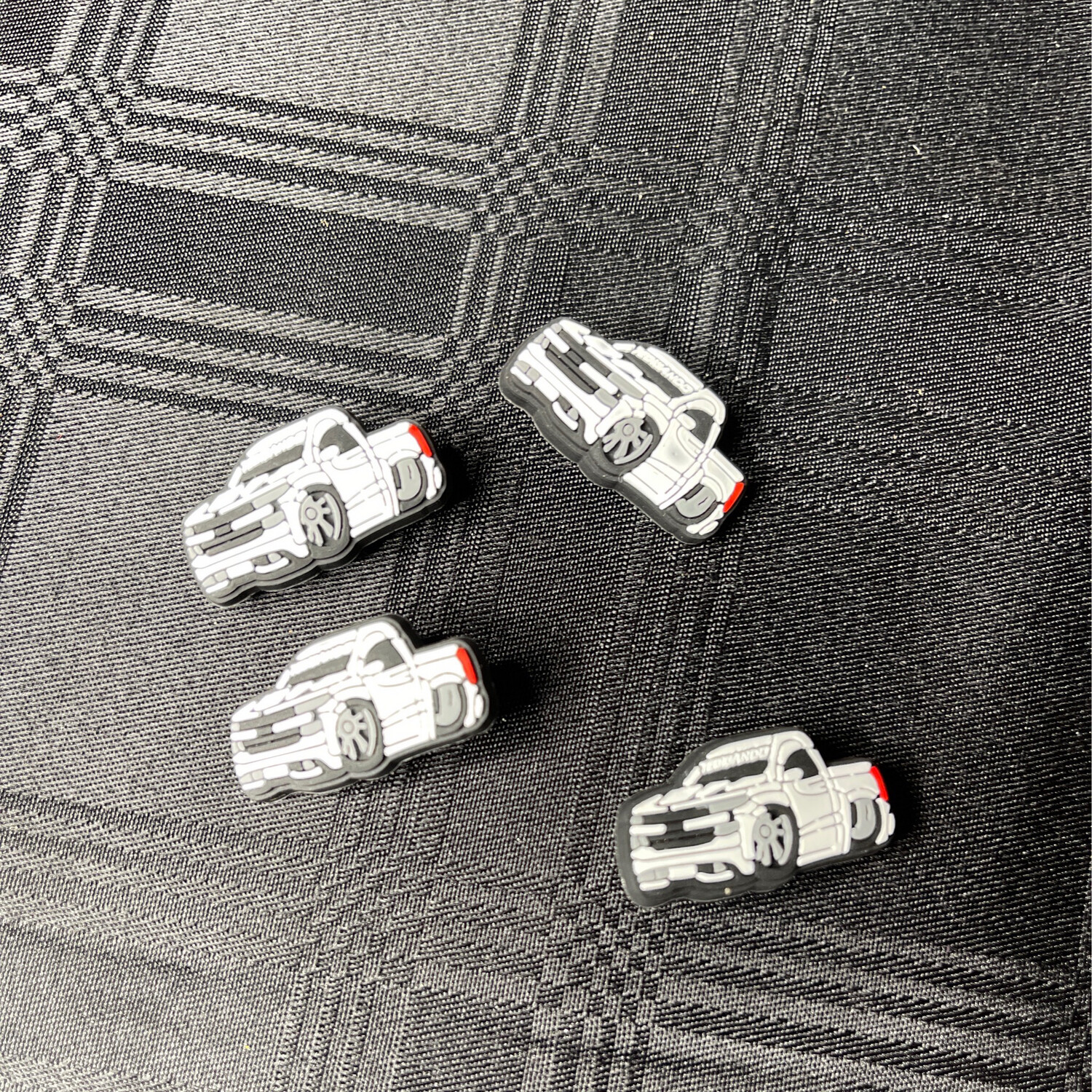 White Vehicle Jibbitz