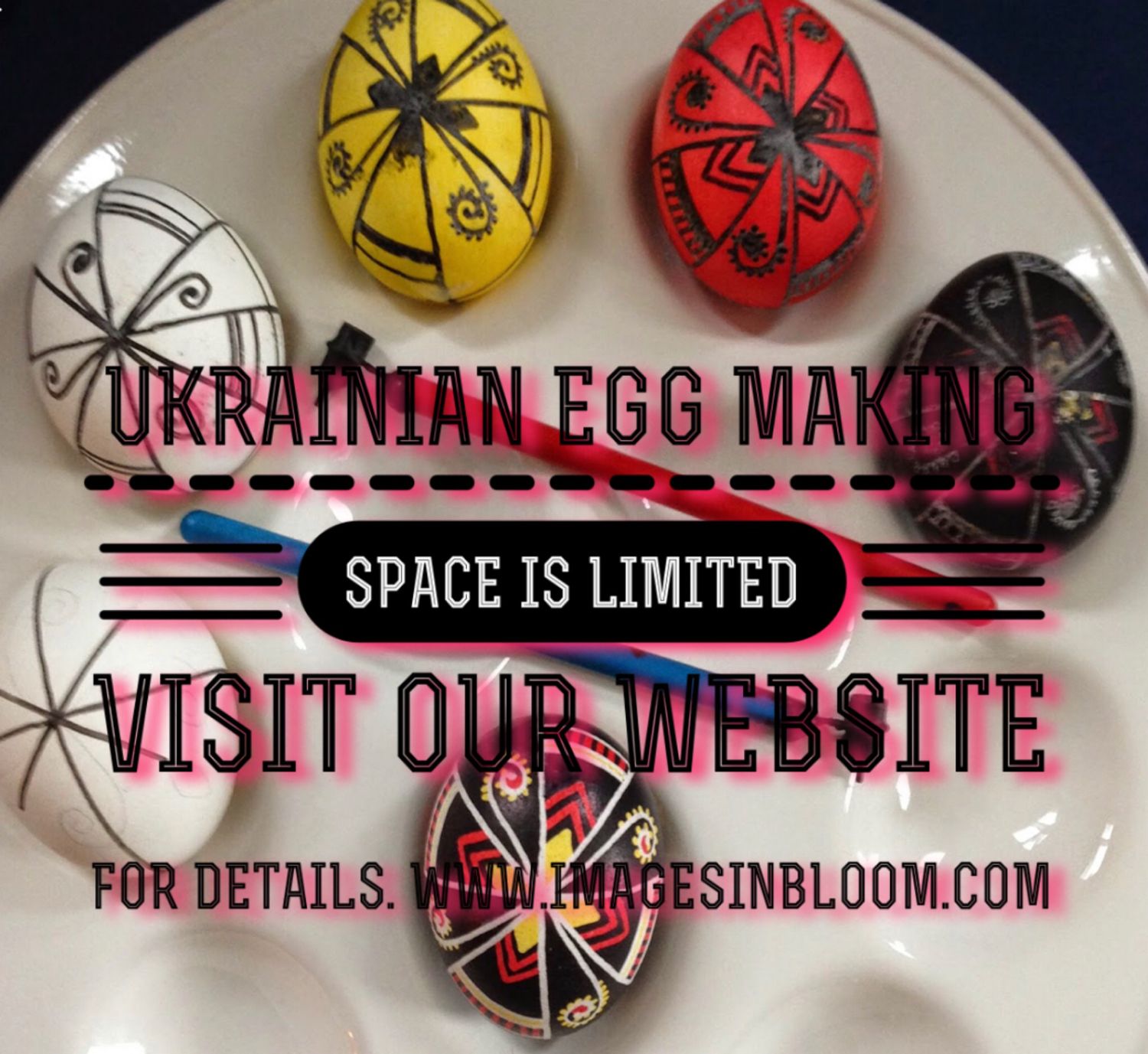 Class- Ukrainian Easter Eggs – Shop – Images in Bloom Studio LLC