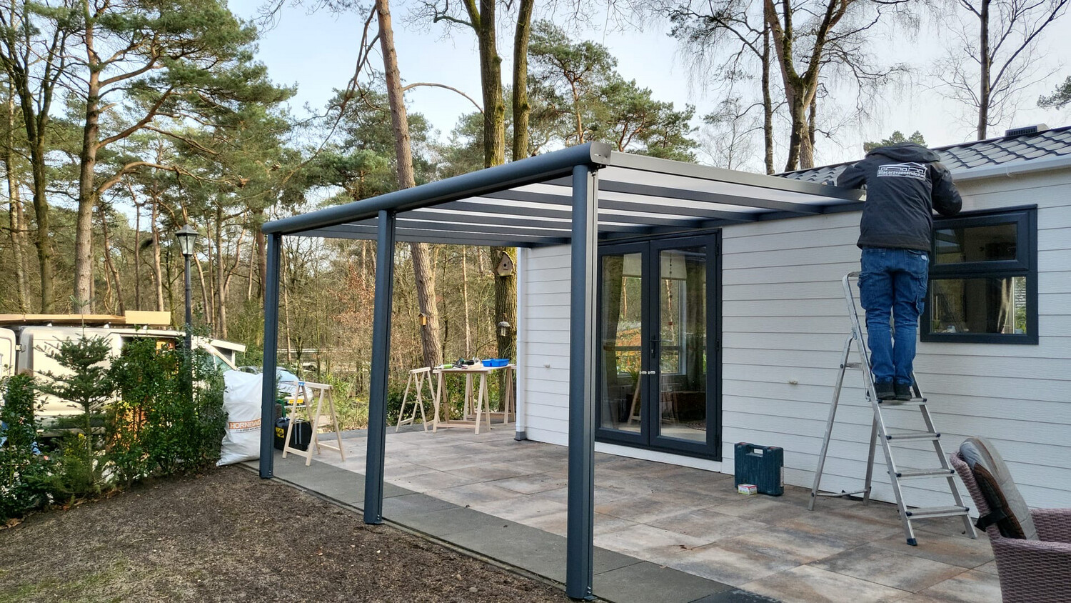 Stacaravan Veranda Basis