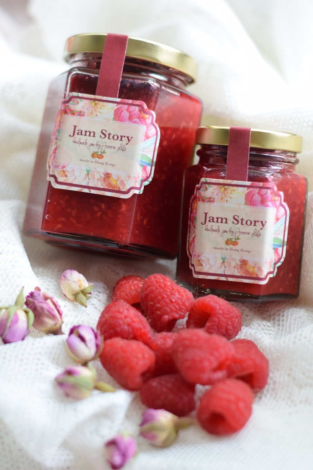 紅莓玫瑰果醬 Raspberry Rose Jam
