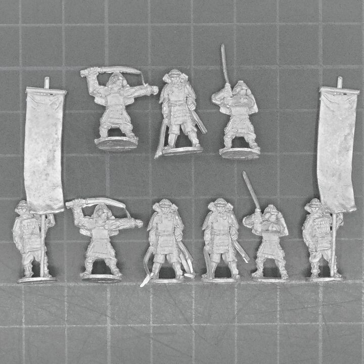 Eureka Miniatures, Feudal Japan: Samurai Warriors in Heavy Armour