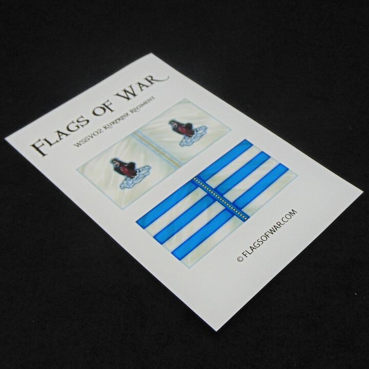 28mm, Flags of War, WSS: Bavarian Flags for the Kurprinz Regt
